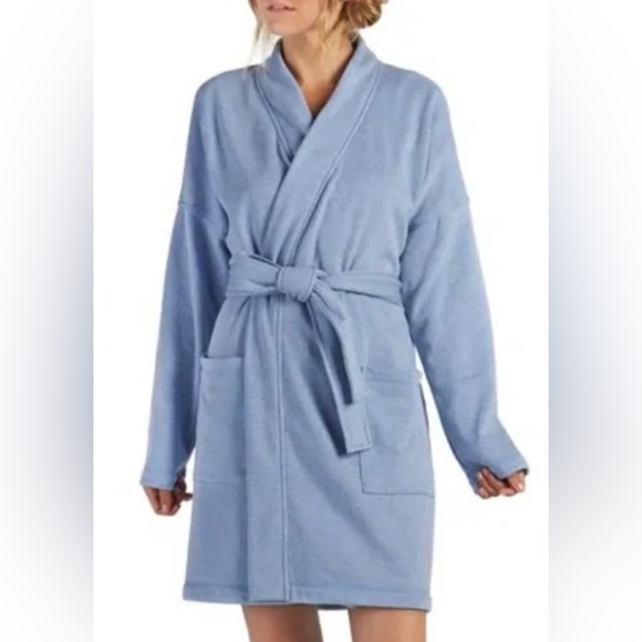 UGG | Intimates & Sleepwear | Ugg Blue Bath Robe Size M | Poshmark